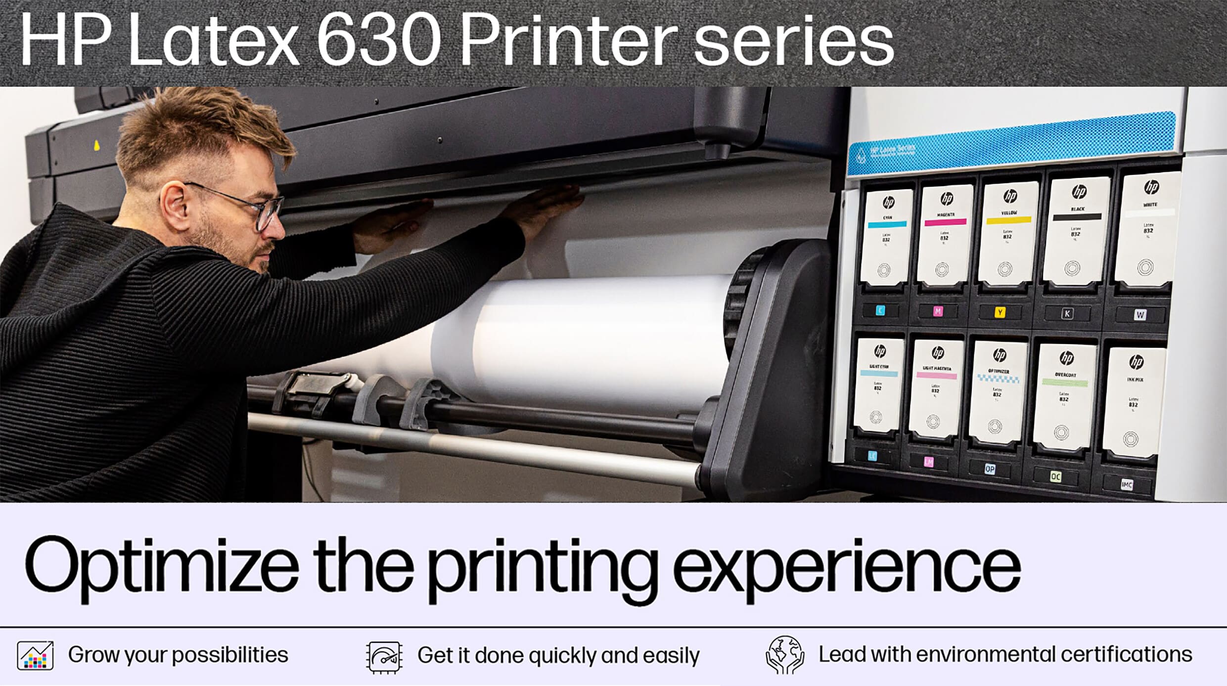 HP 836 Black & Cyan Latex Printhead - Plot it